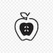 Apple Svg, Bitten Apple Silhouette, Apple Icons, Apple Fruit, Half ...