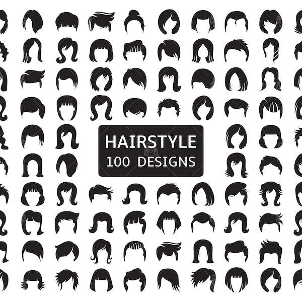 Haircut Stencil - Etsy