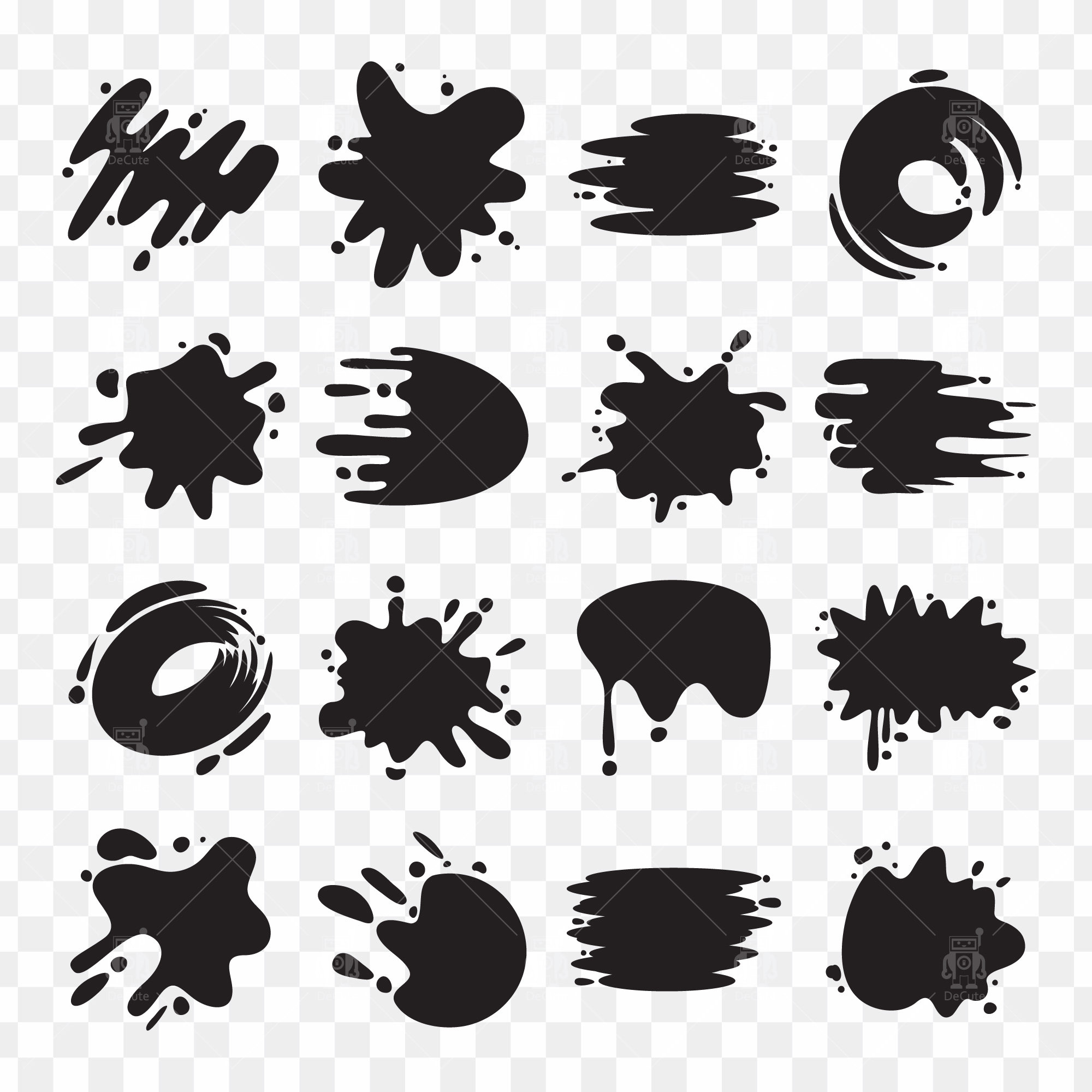 Paint Splash Cartoon