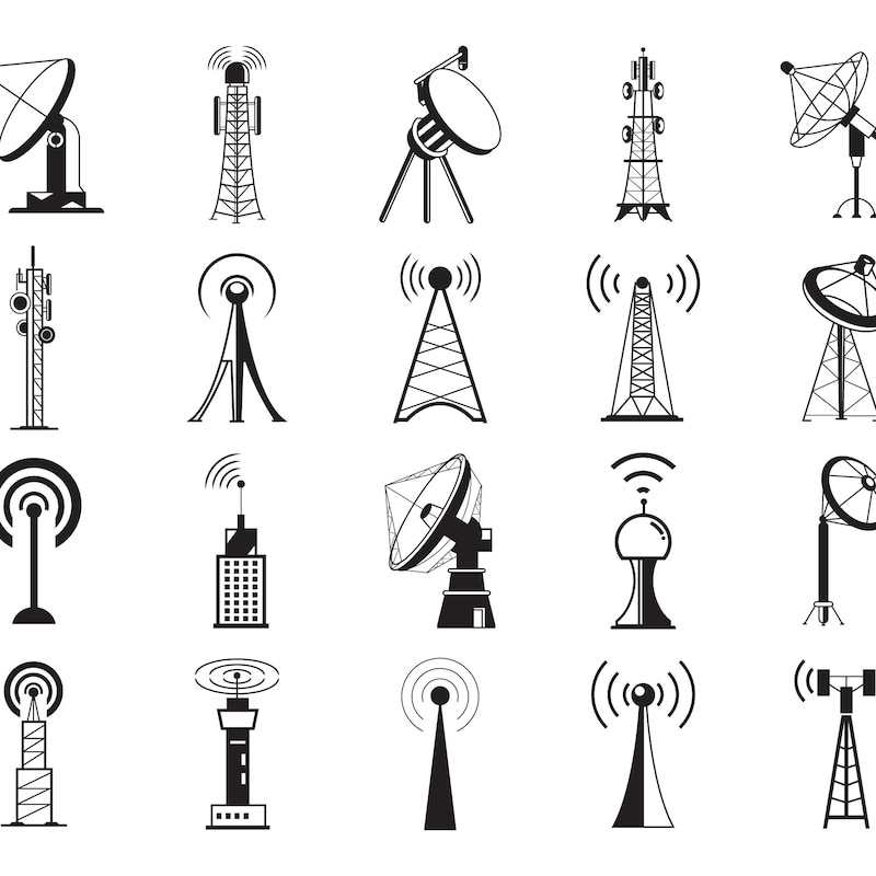 Antenna Stencil - Etsy