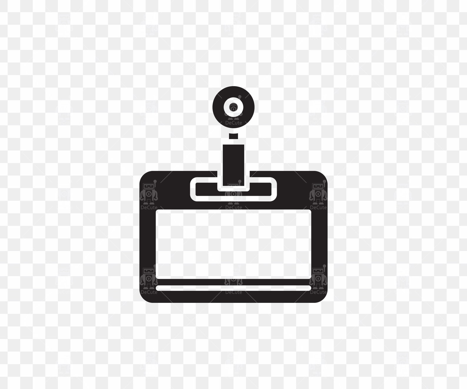 ID Card Svg Business Card Svg Name Tag Holder Svg ID Card - Etsy Canada