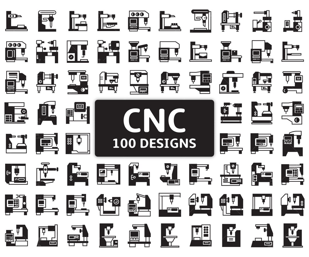 Cnc Svg, Robot Cutting Machine Svg, Industrial Machine, Robot CNC ...