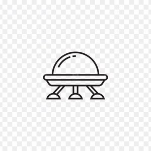 UFO Icon Svg, Flying Saucer Clip Arts, Alien Spaceship and Spacecraft ...