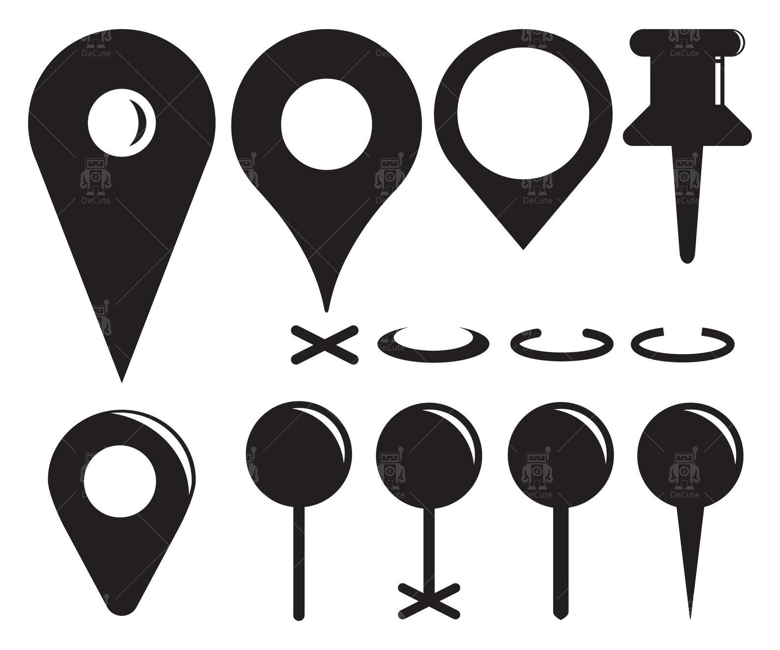 Map Pin Svg, Map Marker Icons, Map Pointer, Pushpin, Gps Location Pin ...