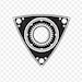 Rotary Engine Symbol Clipart, Car Rotary SVG, Wankel Rotary Engine and ...