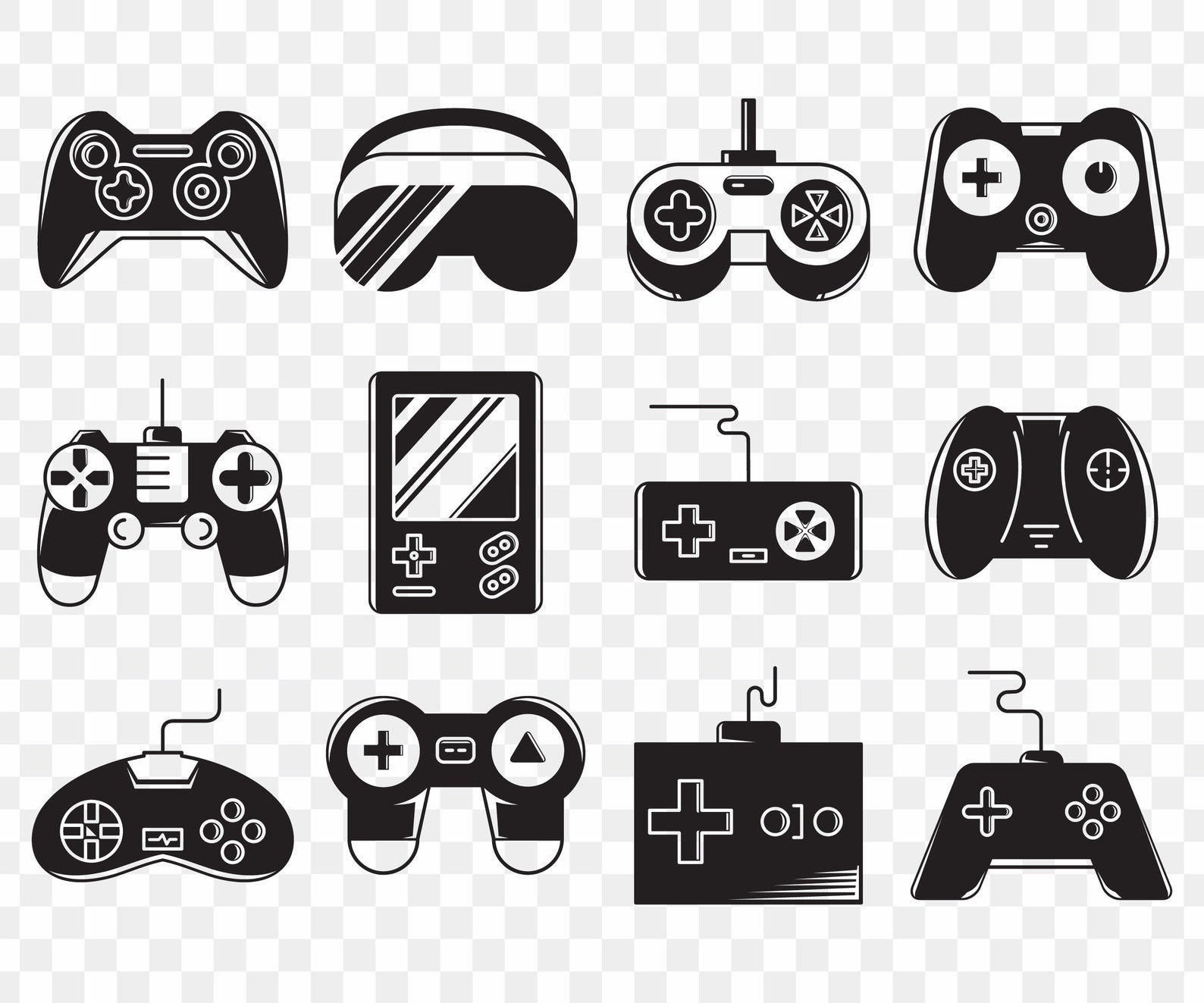 Joystick Icon Svg, Gameplay Icons, Videogame Console Svg, Gamepad ...