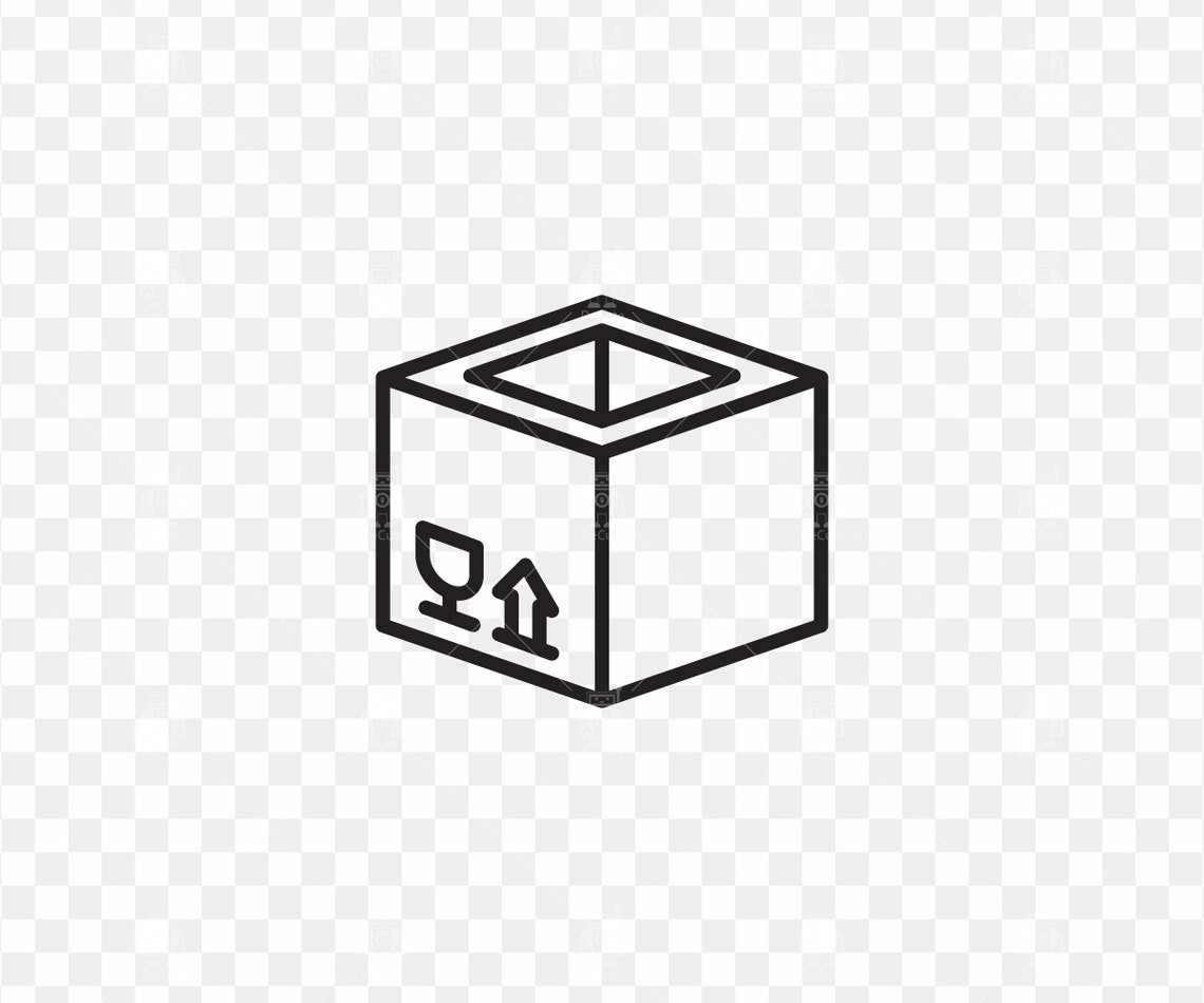 Box Icons Svg, Carton Box Icons, Packaging Design Box, Crate Icons ...