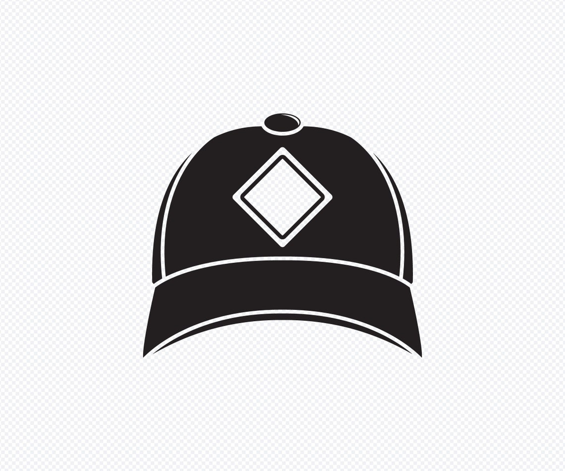 Baseball Caps, Baseball Cap Svg, Cap Icons, Cap Silhouette Front, Back ...