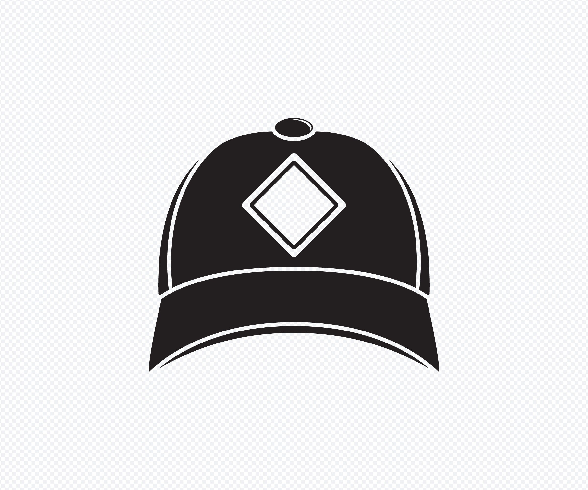 Baseball Caps, Baseball Cap Svg, Cap Icons, Cap Silhouette Front, Back ...