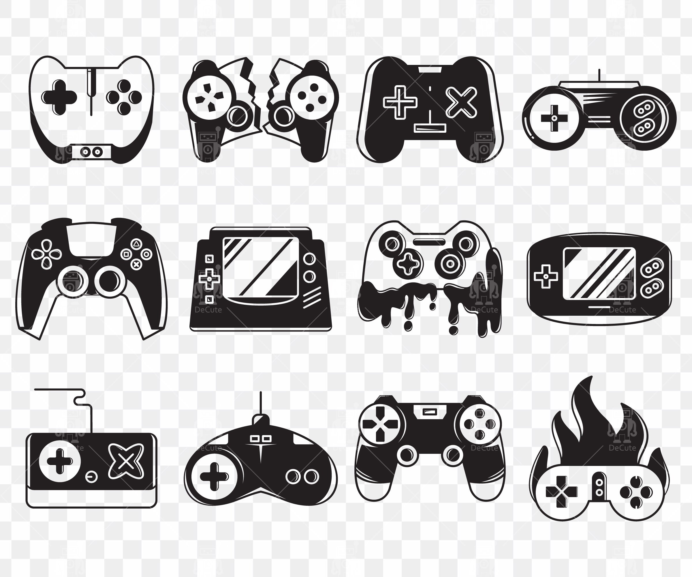 Game Console, Video Game Controller, Gamepad, Game Controller, Broken ...