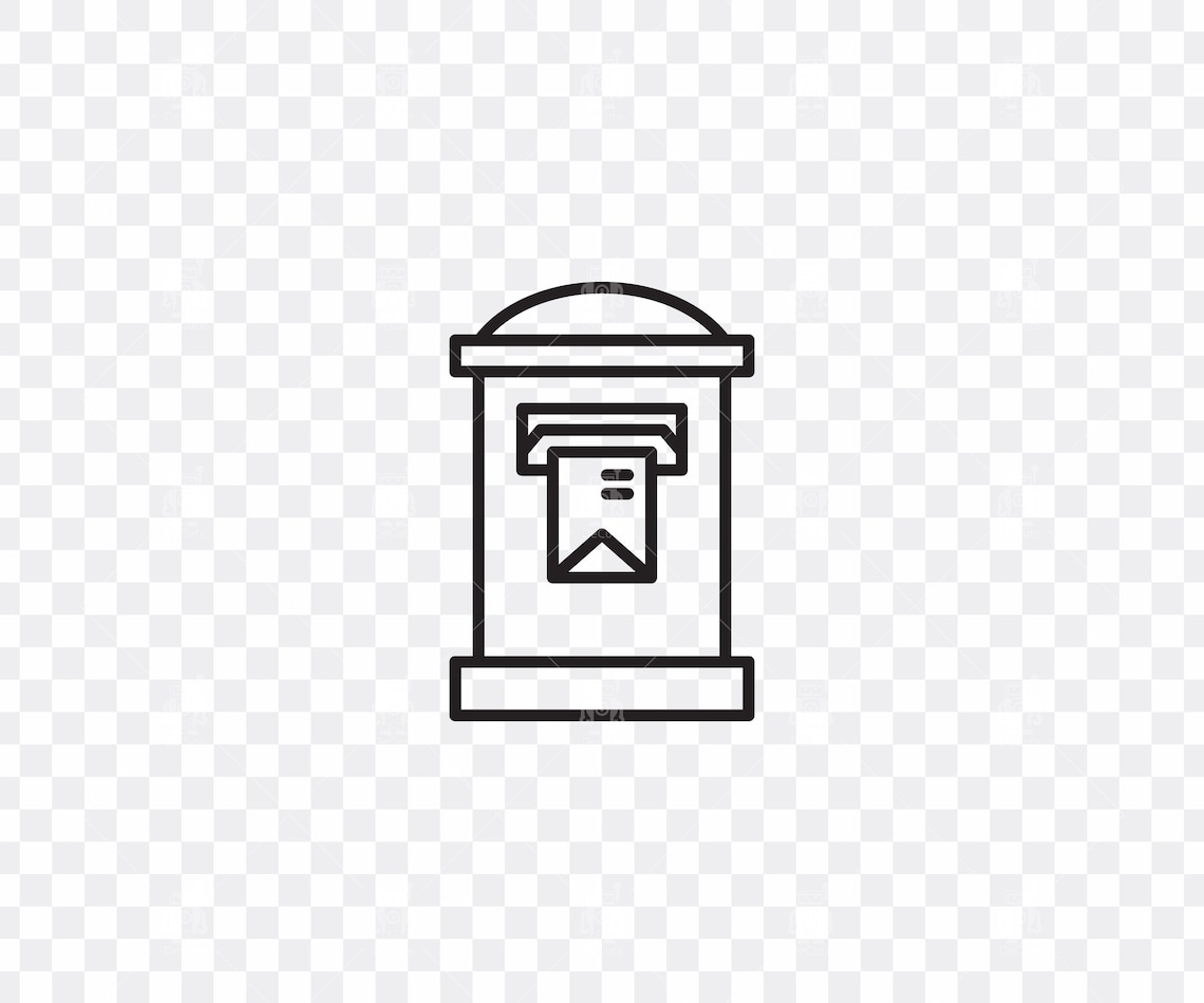 Mailbox Icons Svg, Letterbox Svg, Postbox, Mail, Newsletter, Email and ...