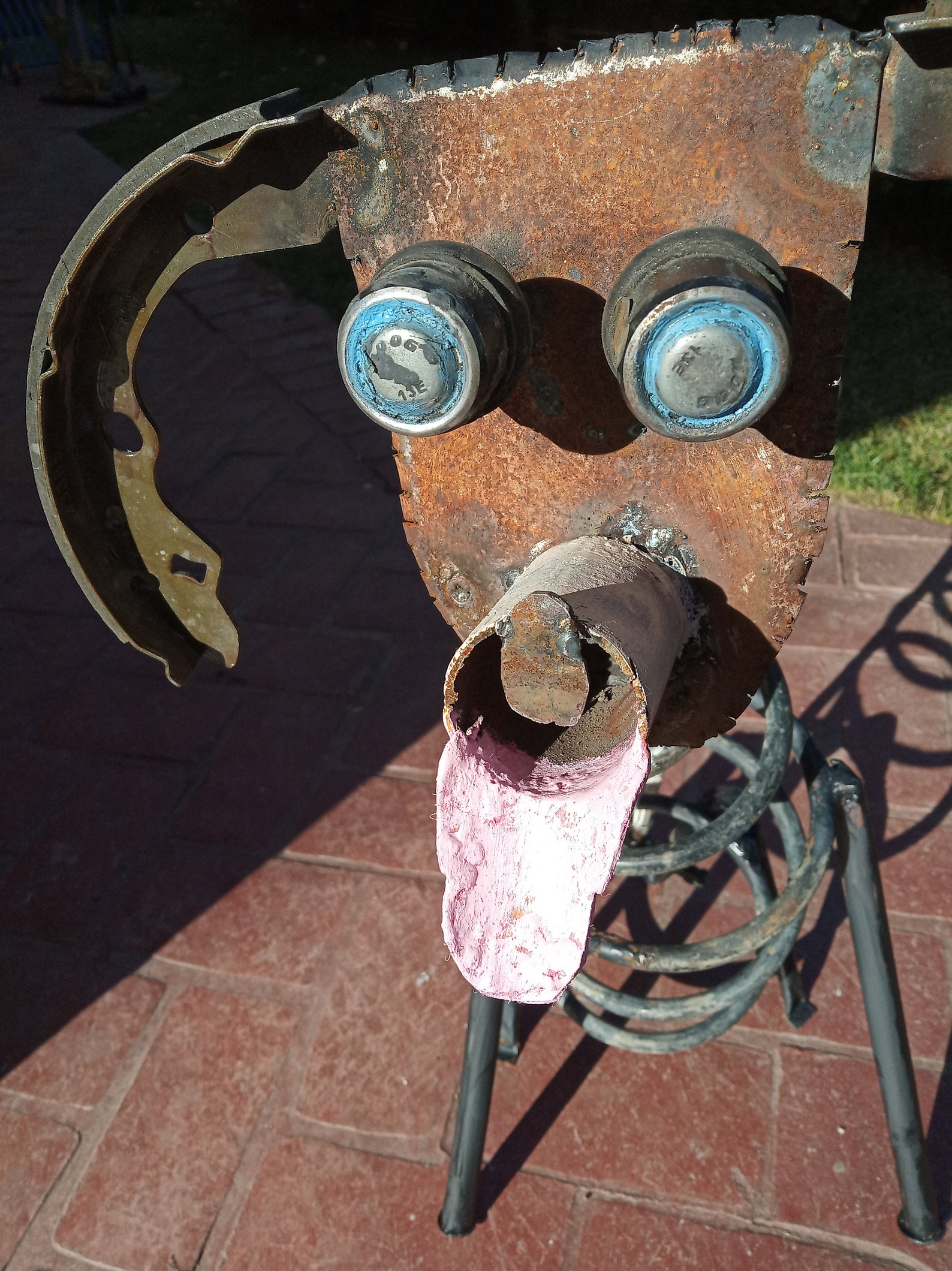 Metal Dog From Metal Scrap. Dog Art - Etsy