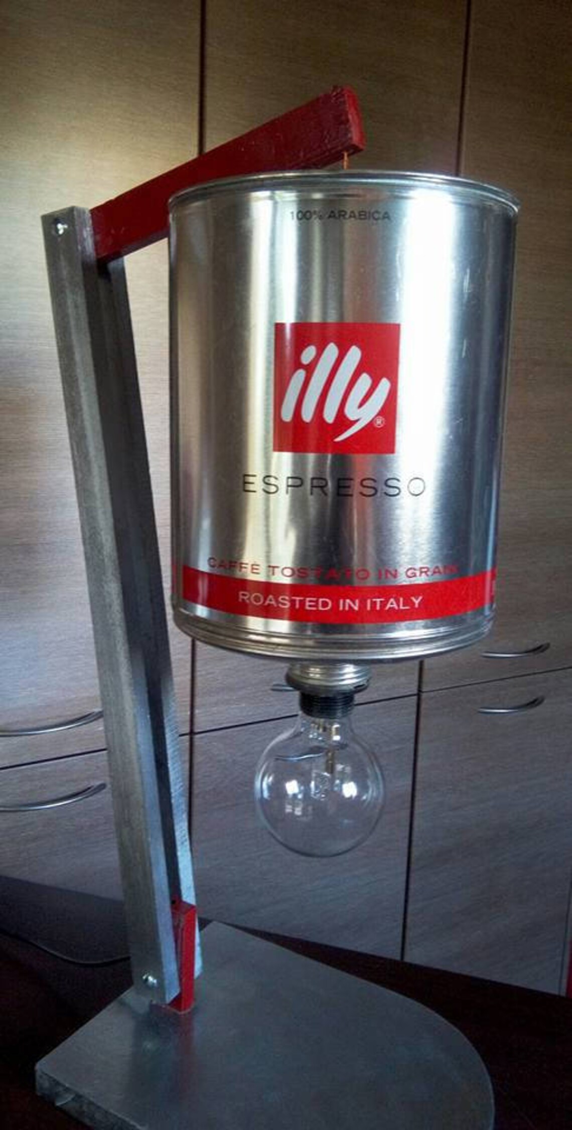 ILLY Espresso Table Lamp - Etsy