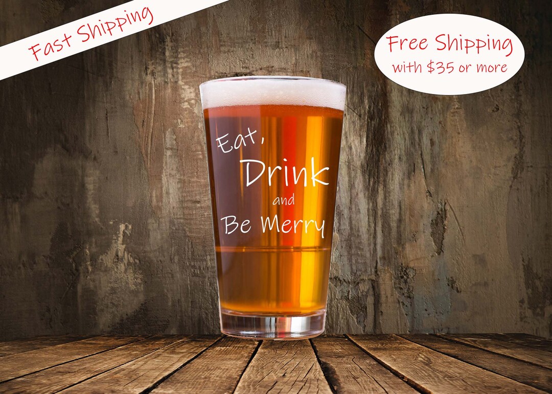 Personalized Beer Pint DMB , Dave Matthews Band Pint, Custom Pint Cup ...