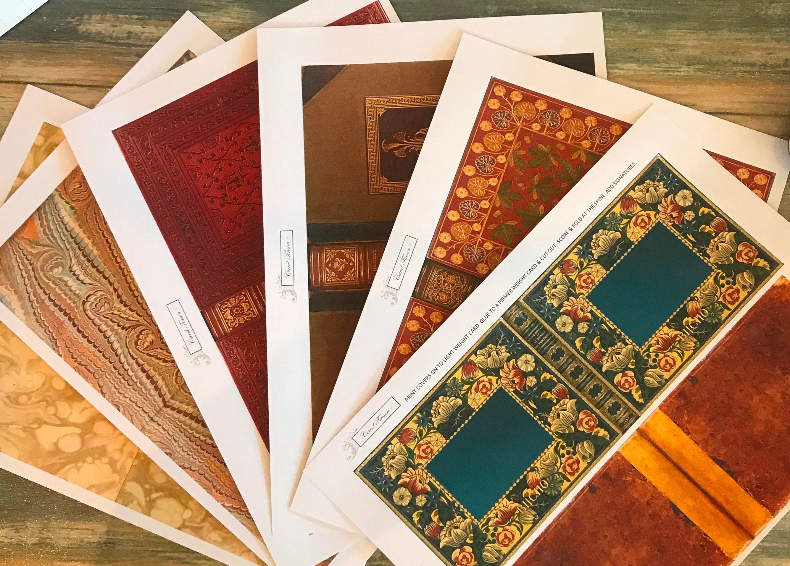 Vintage Book Covers Digital Kit - Etsy