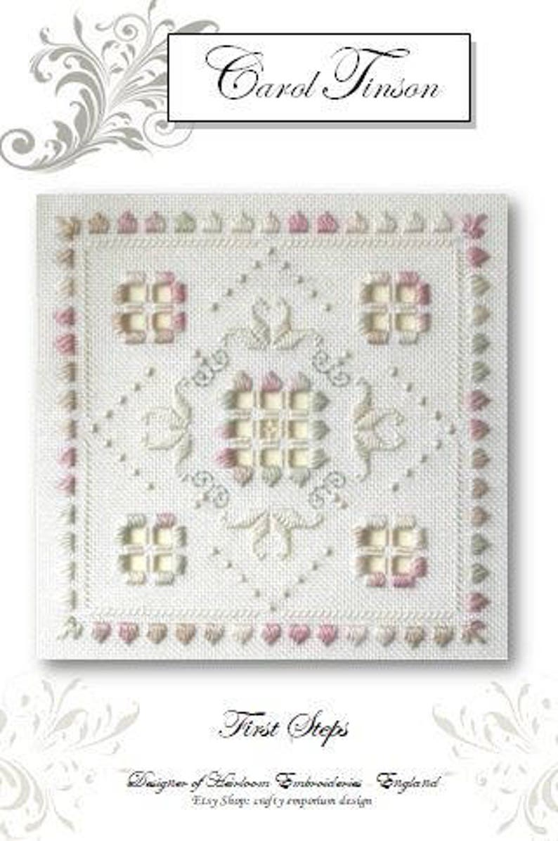 First Steps to Beginners Hardanger Embroiderypdf - Etsy