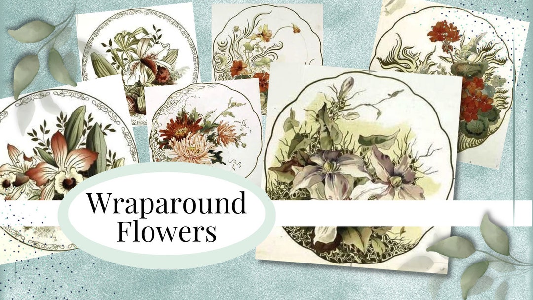Wraparounds Flowers - Etsy