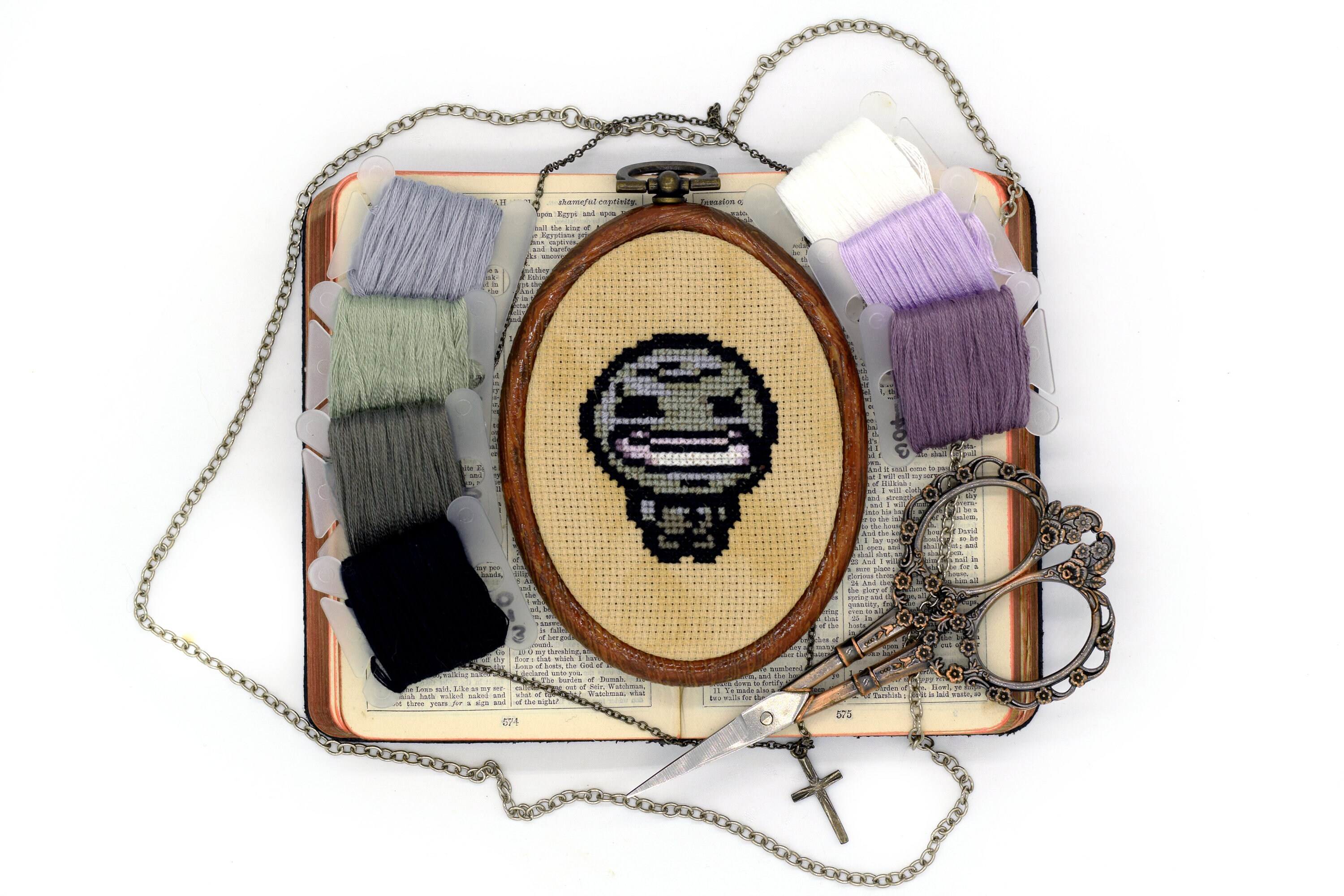 Binding of Isaac Seven Deadly Sins Cross Stitch Pattern Pack - Etsy ...