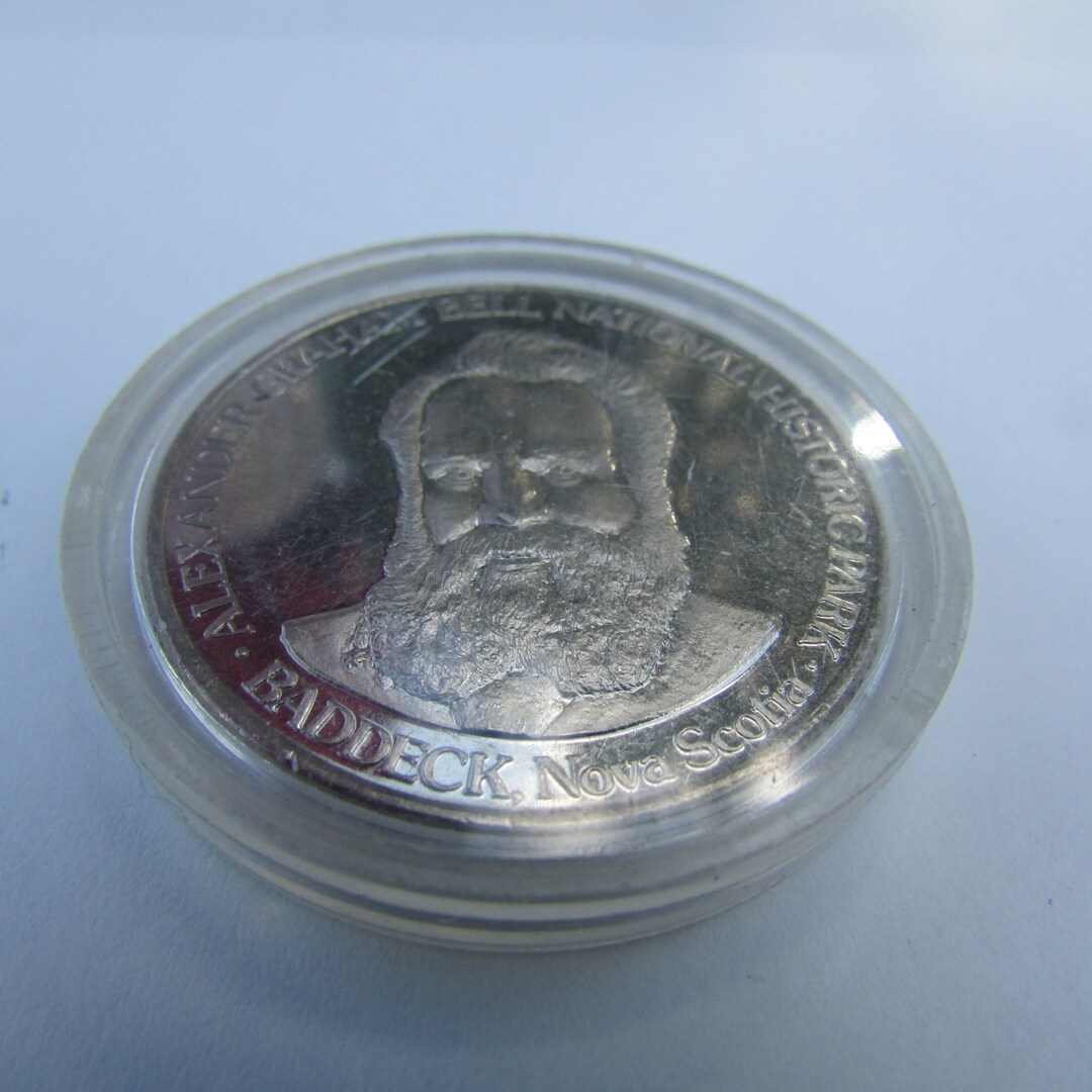 Souvenir Token - Alexander Graham Bell National Historic Park - Etsy