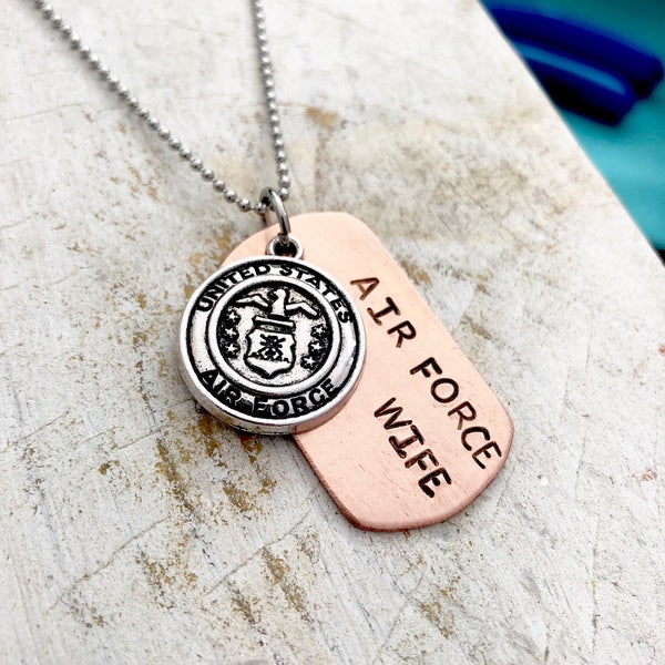 Air Force Necklace - Etsy