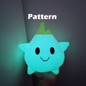 PATTERN ONLY PDF Download: Glowing Lumalee Crochet Pattern, Glow in the ...