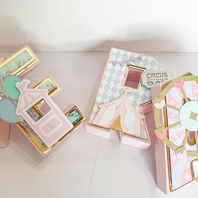 Carnival Letters - Etsy