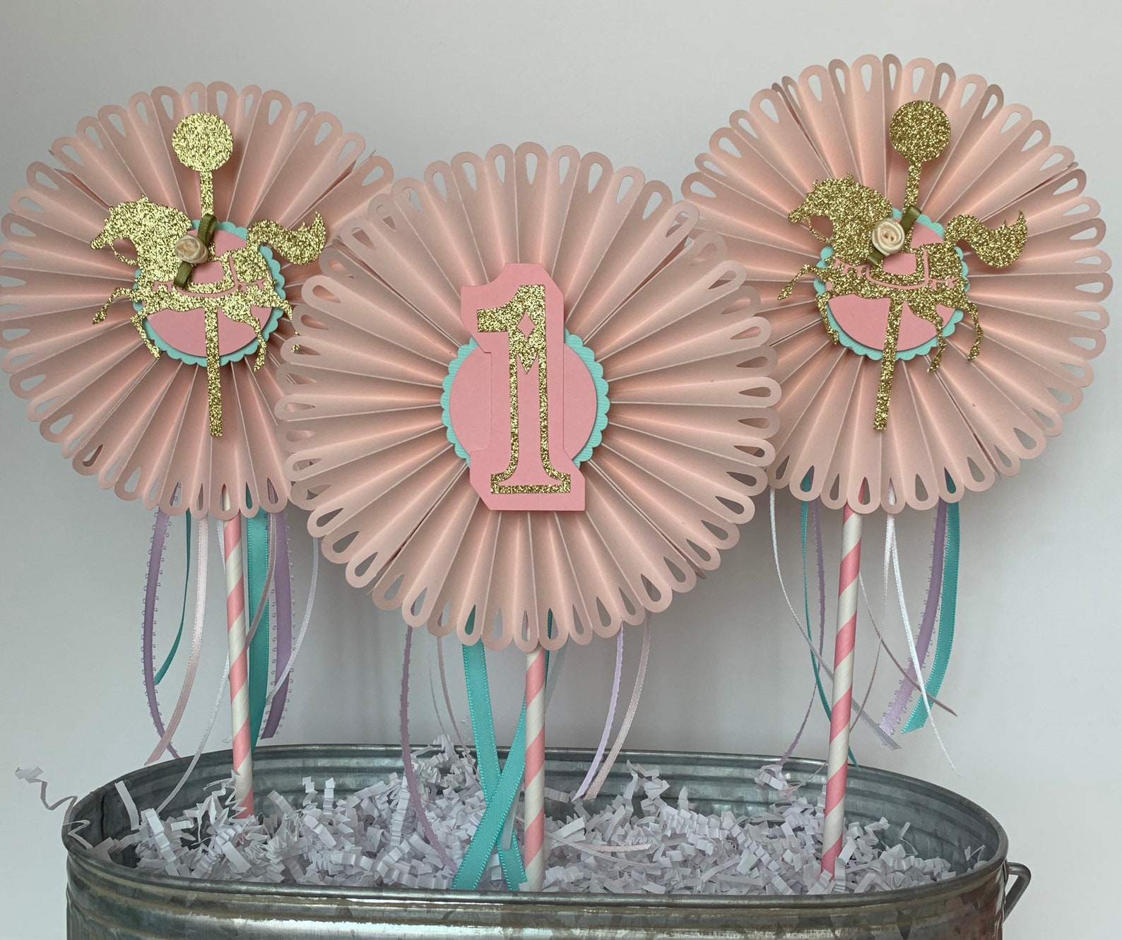 Carousel Centerpieces Carousel Party Carousel Party Favors - Etsy