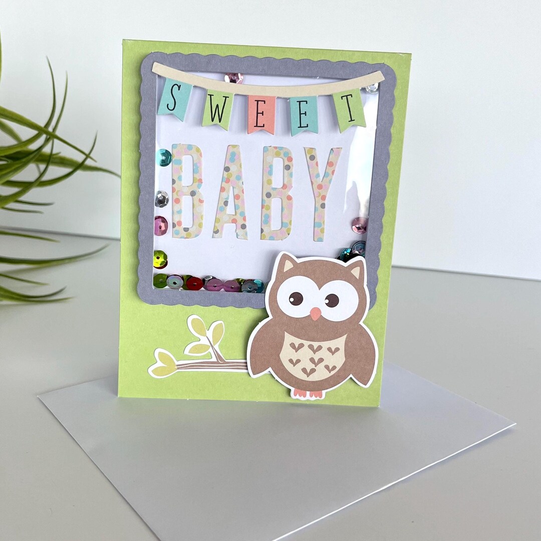 Handmade Baby Card, Welcome Baby Card, Congratulations Baby Card, Baby ...
