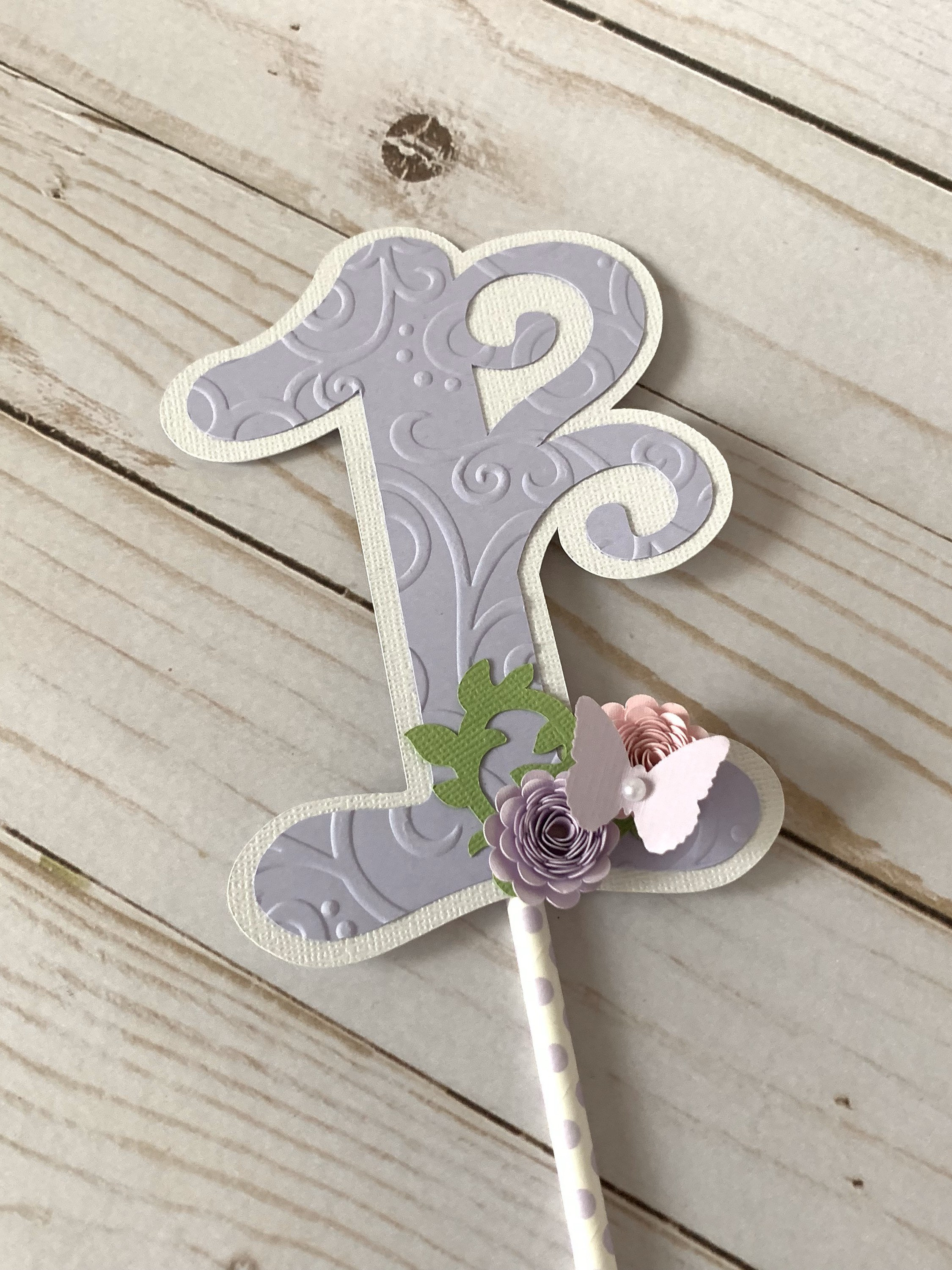 Butterfly Cake Topper 1st Birthday Butterfly Butterfly | Etsy