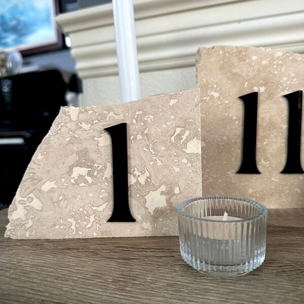 Diy Table Numbers - Etsy