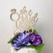 She Said Yes Cake Topper Newly Engaged Couple Engagement - Etsy