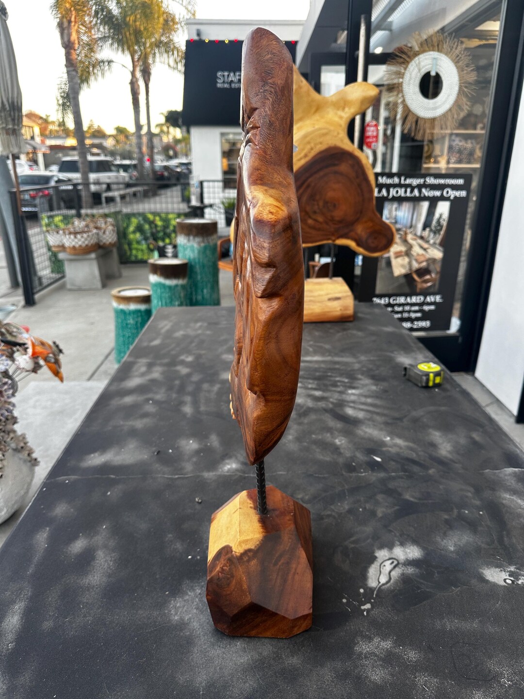 Hand Carved Acacia Sculpture - Etsy