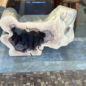 Hand Shaped Organic Single Person Bench - Etsy