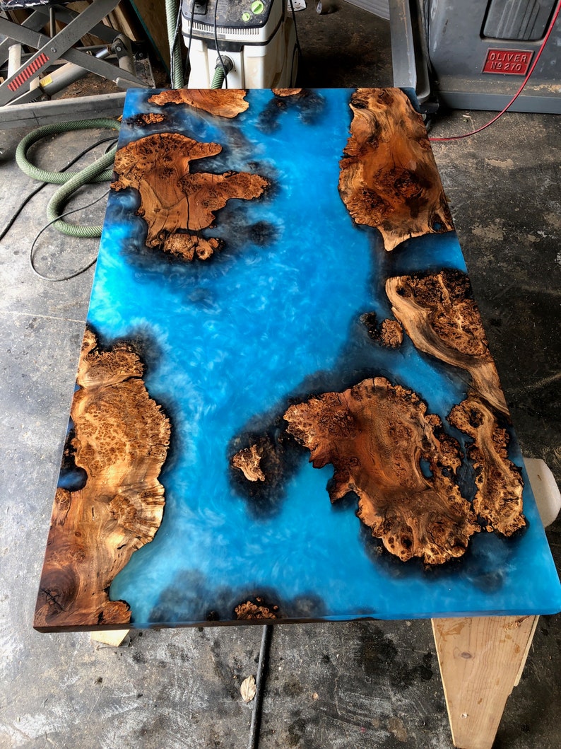 EXAMPLE Custom Island Resin Table - Etsy