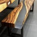 72 Inch Acacia Resin River Bench - Etsy