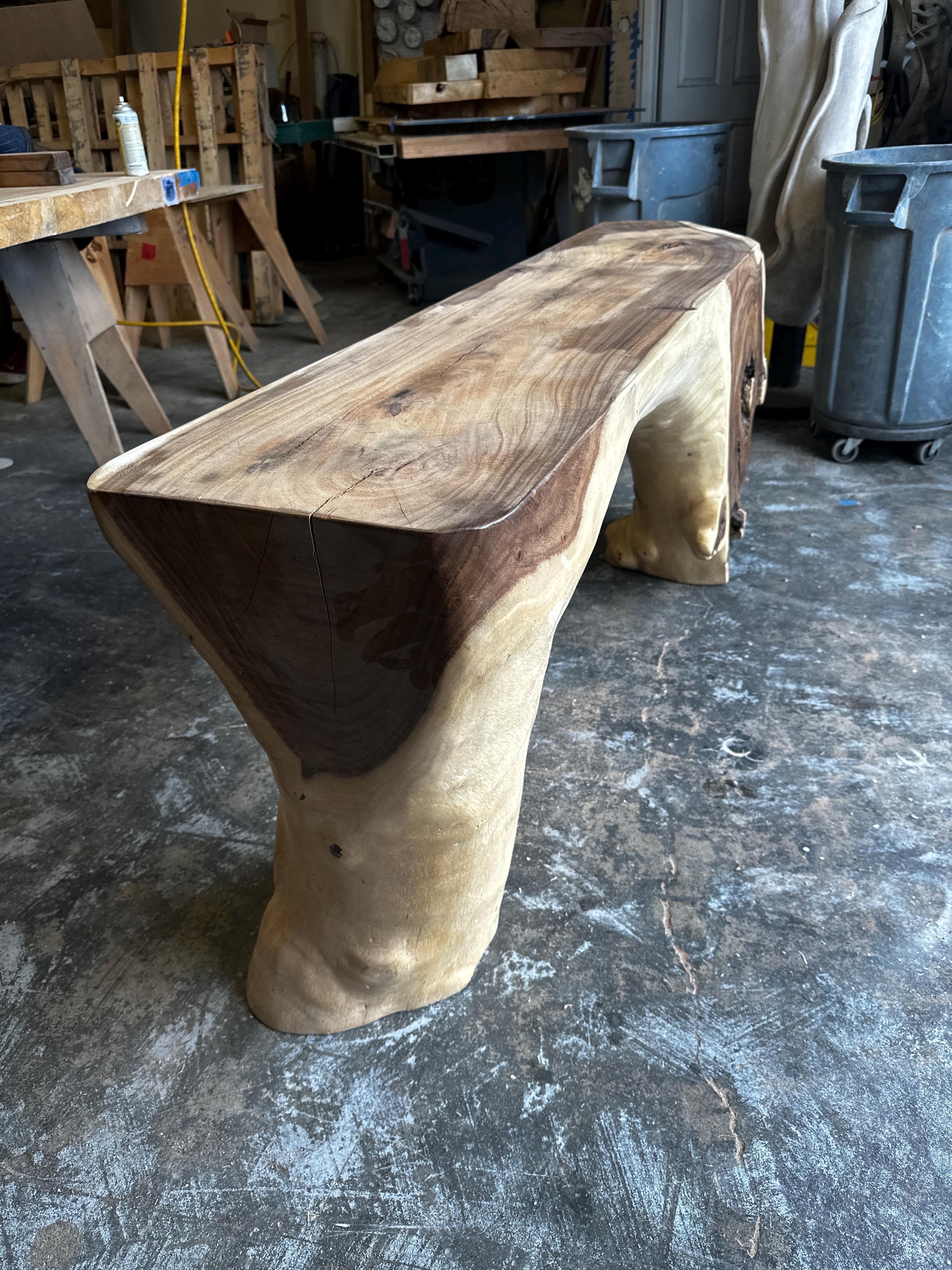 70” Acacia Root Console - Etsy