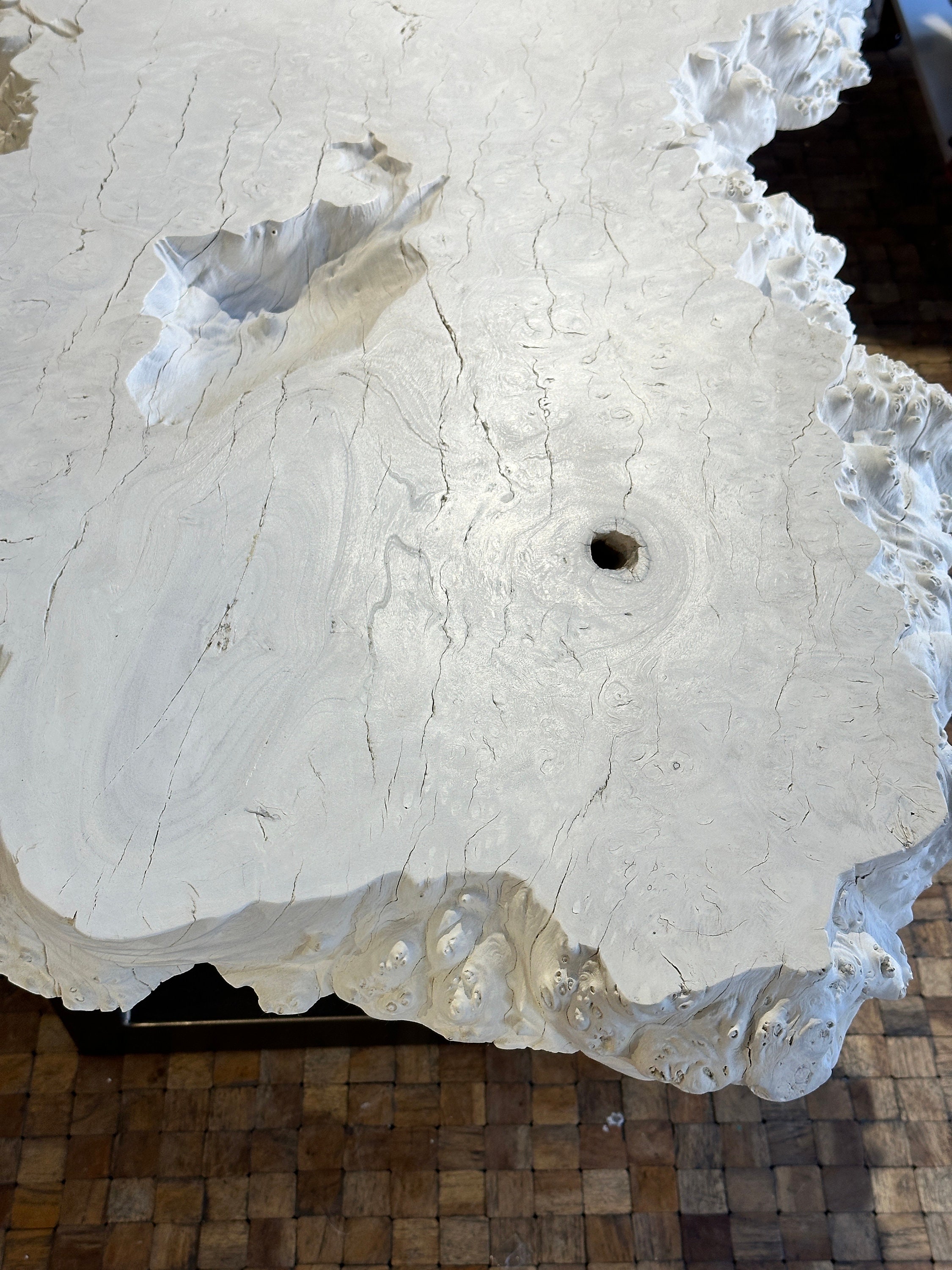Indian Lilac Burl Wood Coffee Table - Etsy