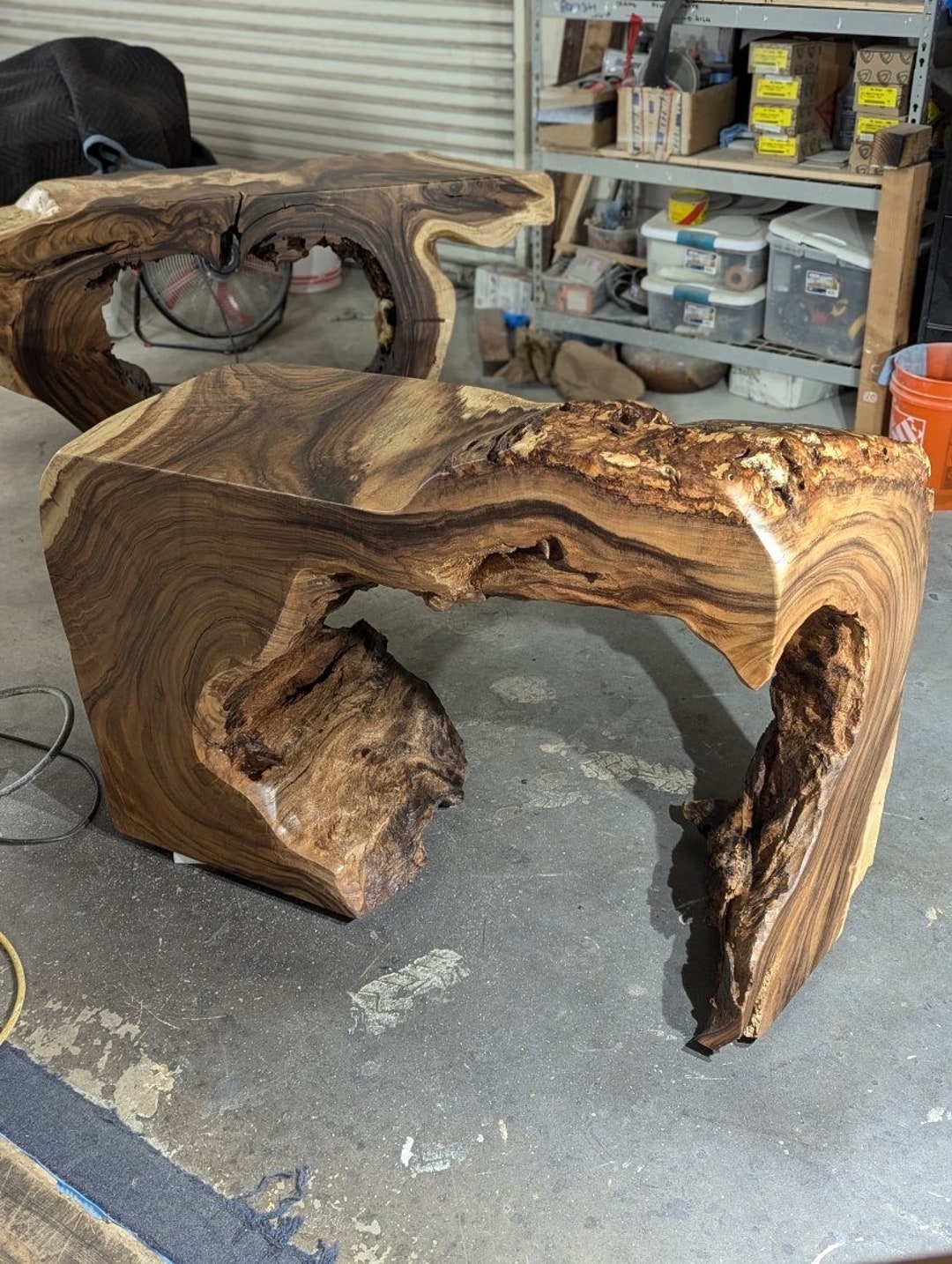 Acacia Root Console - Etsy