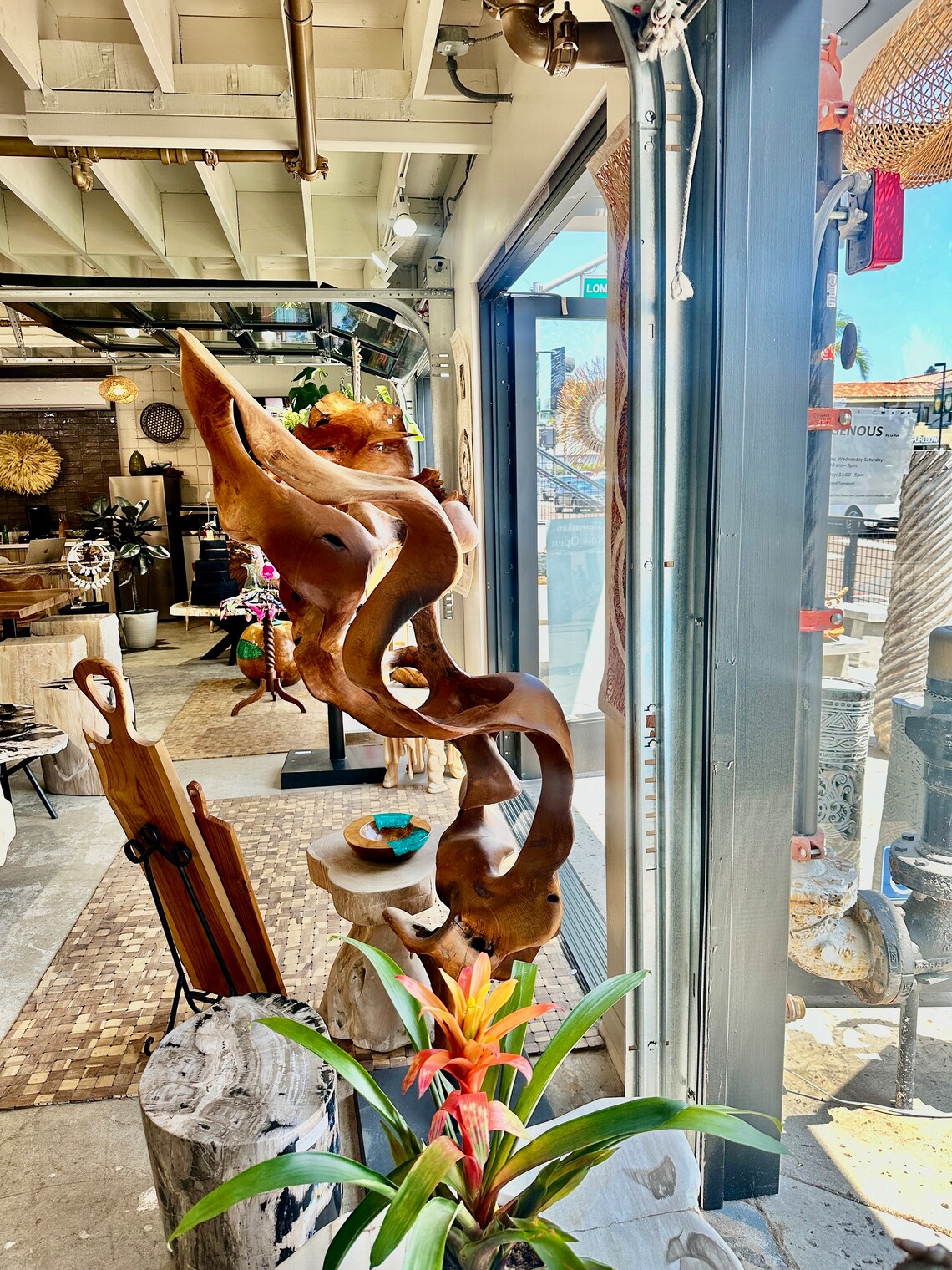 Narrow Teak Root Sculpture - Etsy