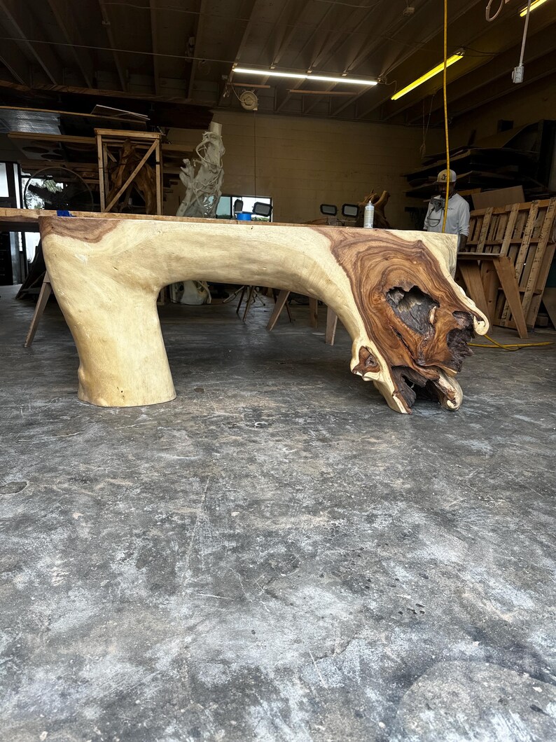 70” Acacia Root Console - Etsy