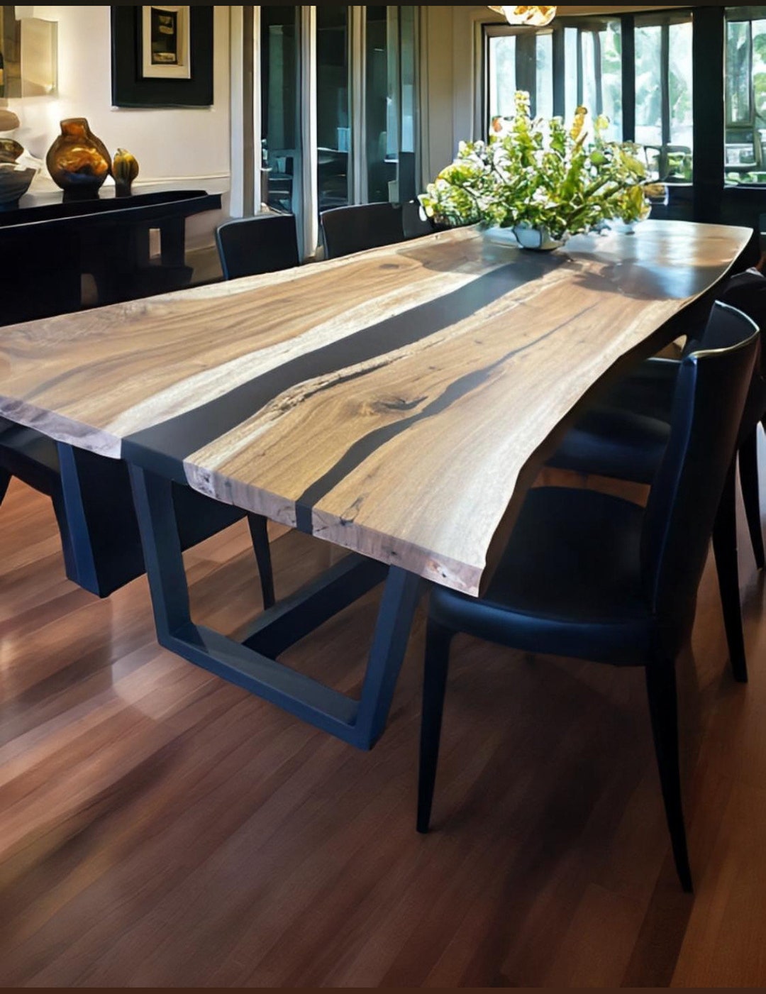 Black River Live Edge Acacia Table - Etsy