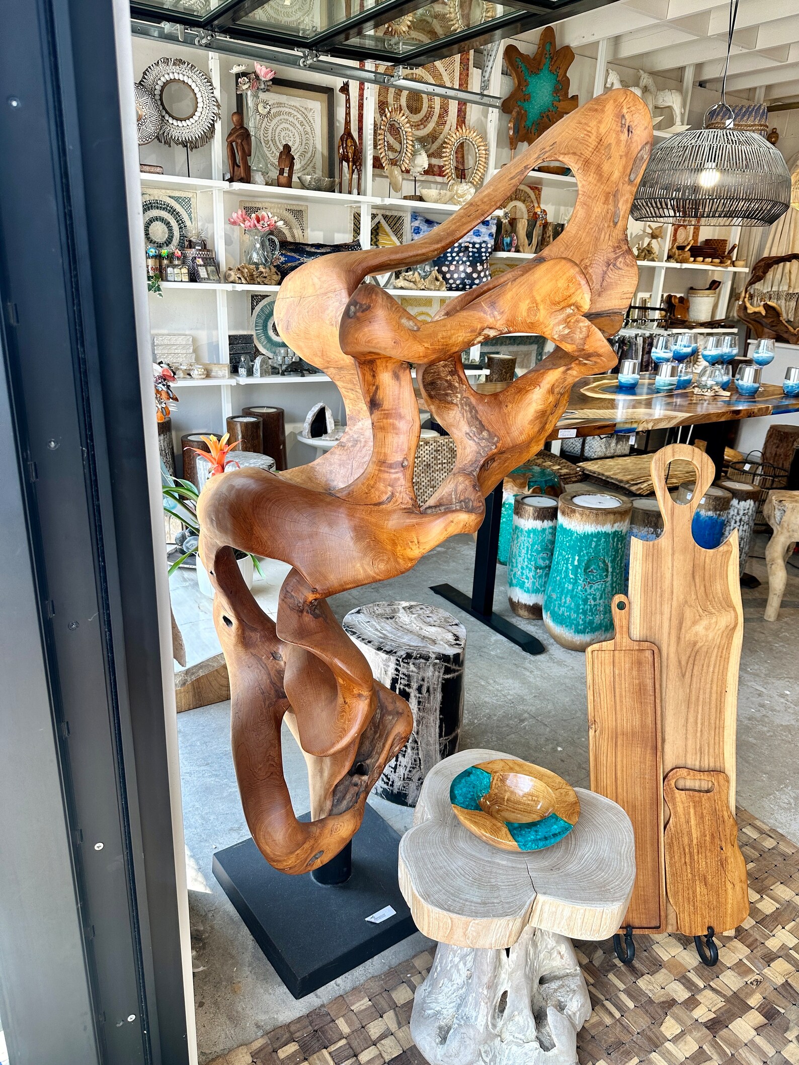 Narrow Teak Root Sculpture - Etsy
