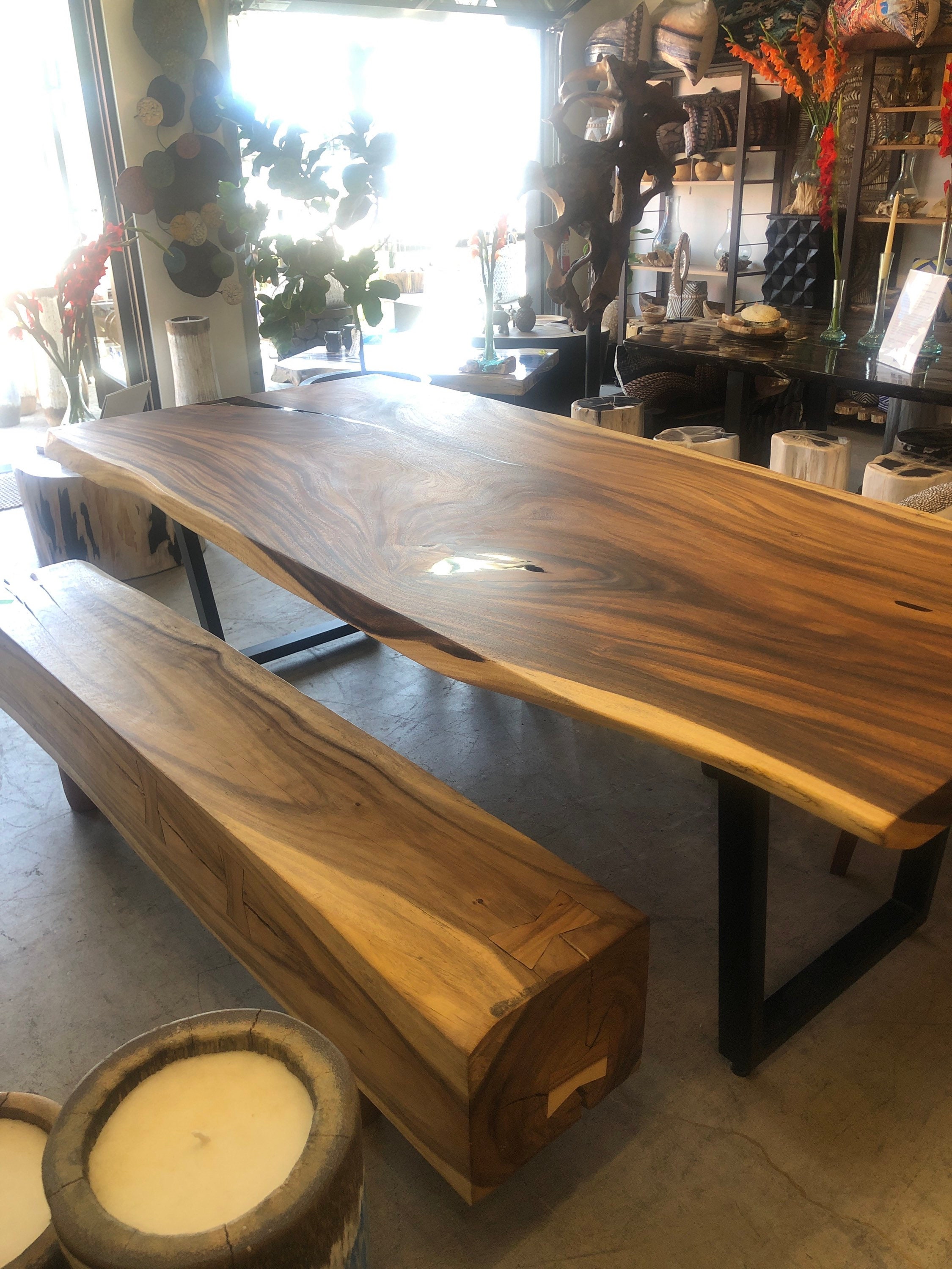 EXAMPLE - Live Edge Dining Table - Etsy