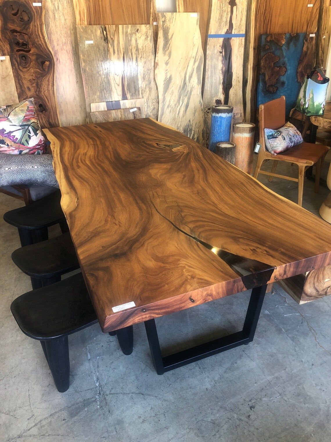EXAMPLE Live Edge Dining Table - Etsy