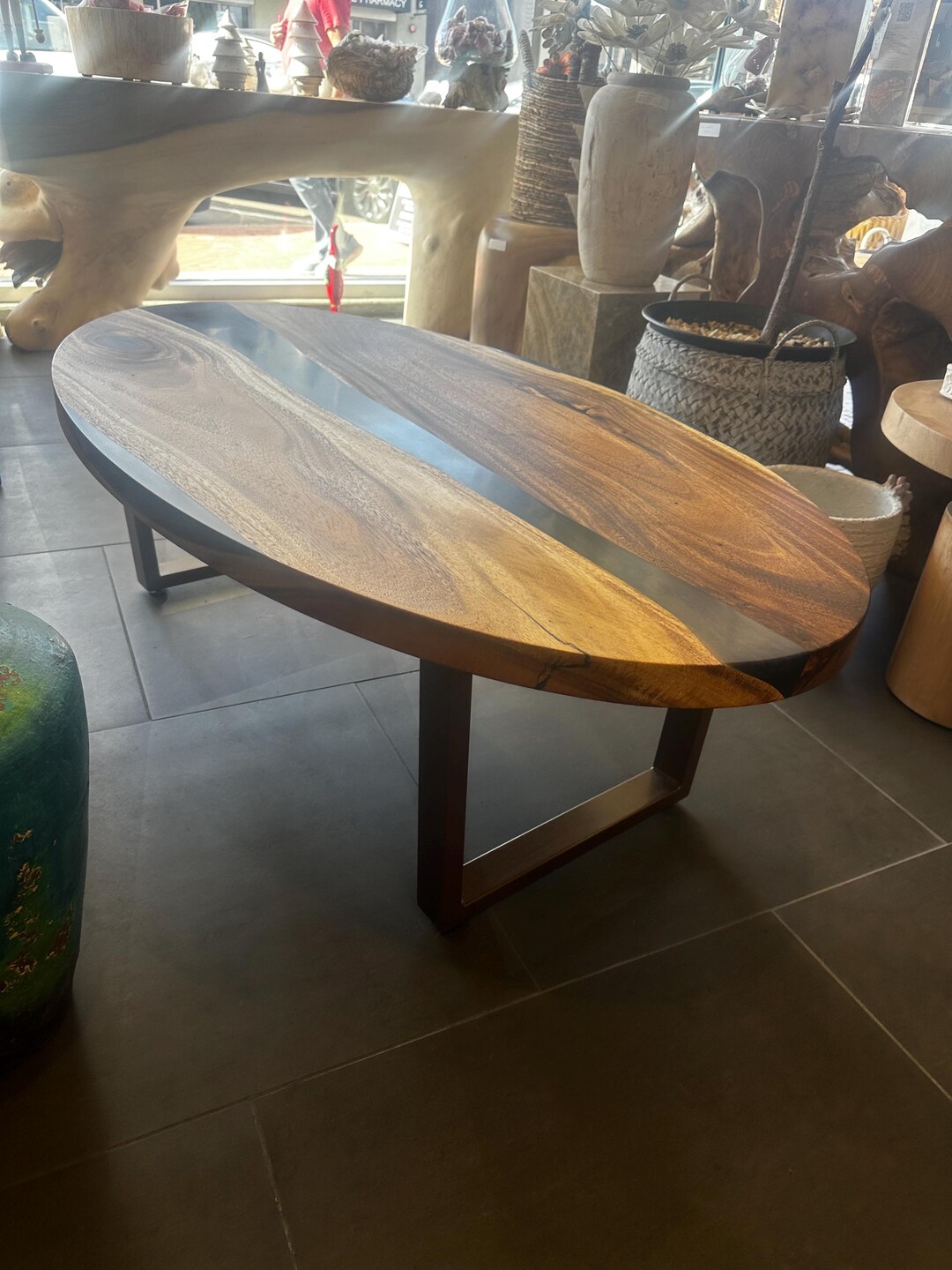 Oval Coffee Table - Etsy