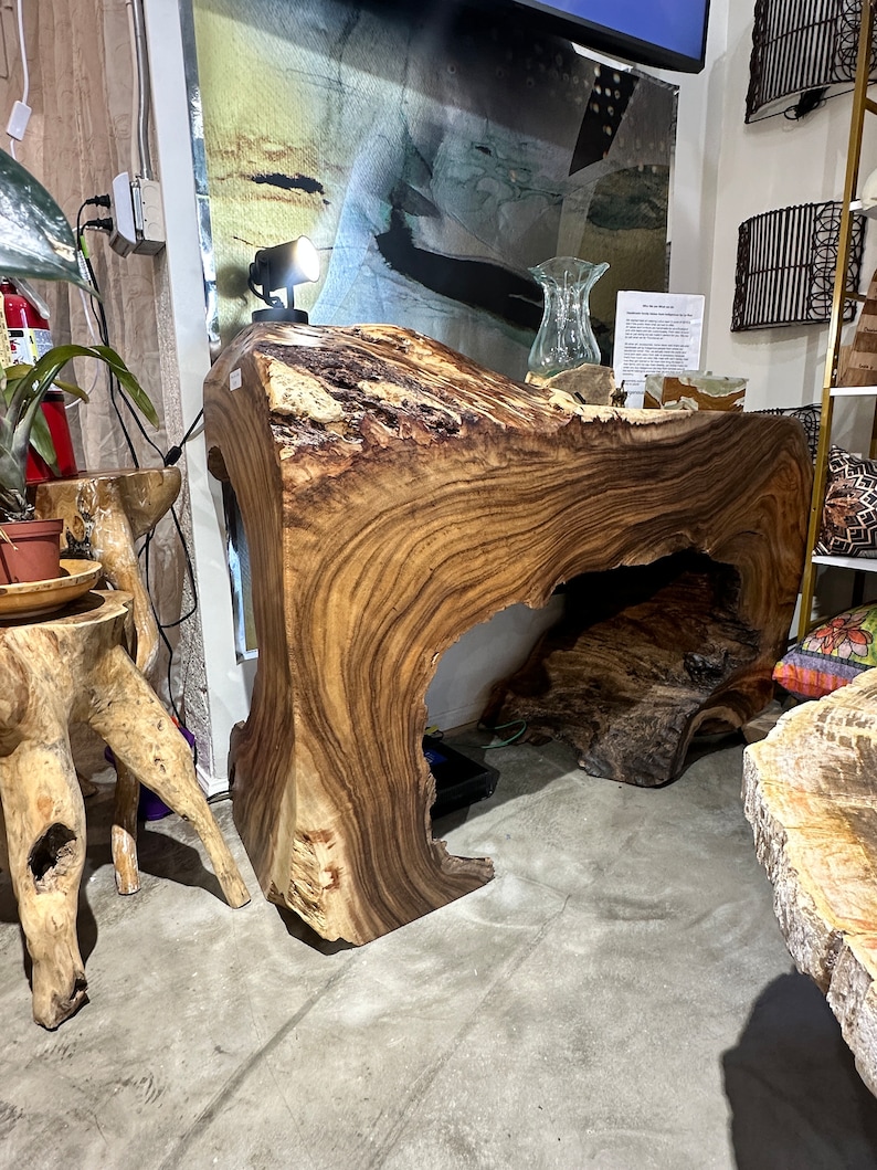 Acacia Root Console - Etsy