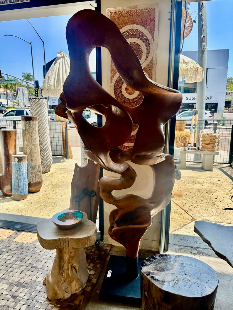 Narrow Teak Root Sculpture - Etsy