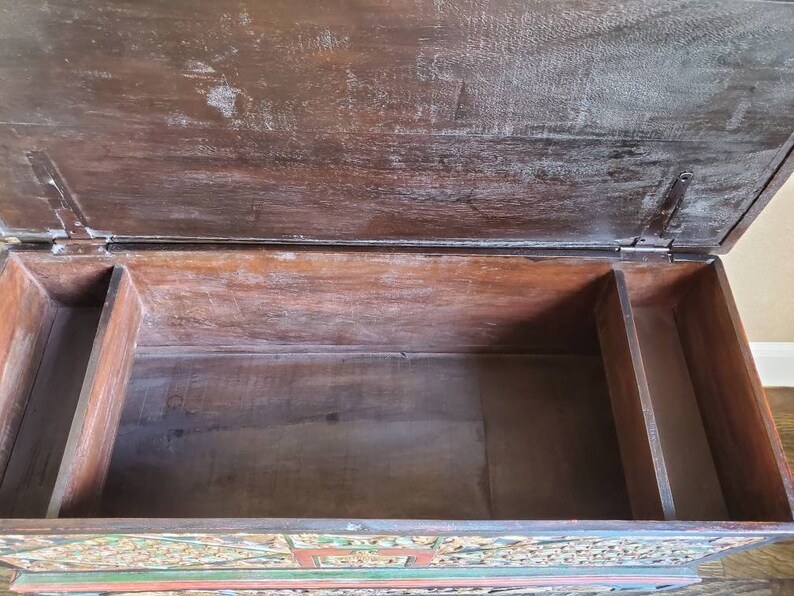 Rare Antique Islamic Art Storage Trunk Blanket Chest Muslim - Etsy