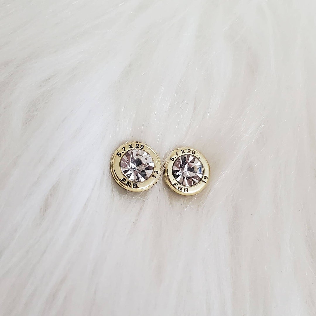 Brass Bullet Earrings, 5.7 X 28 Caliber, Bullet Jewelry, Real Bullets ...