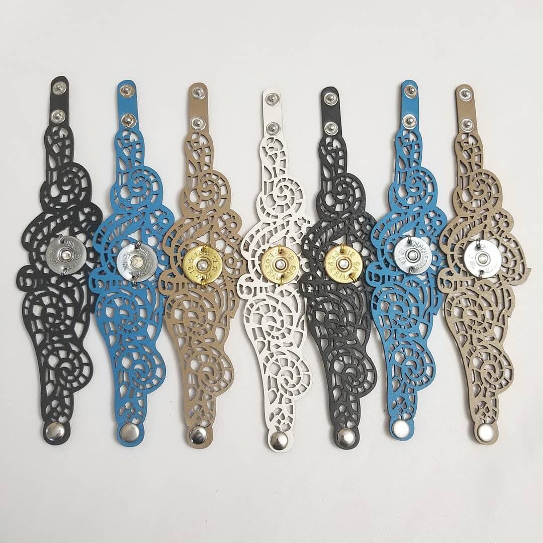 Bullet Bracelet Shotgun Shell Bracelet Wrap Cuff Bracelet - Etsy